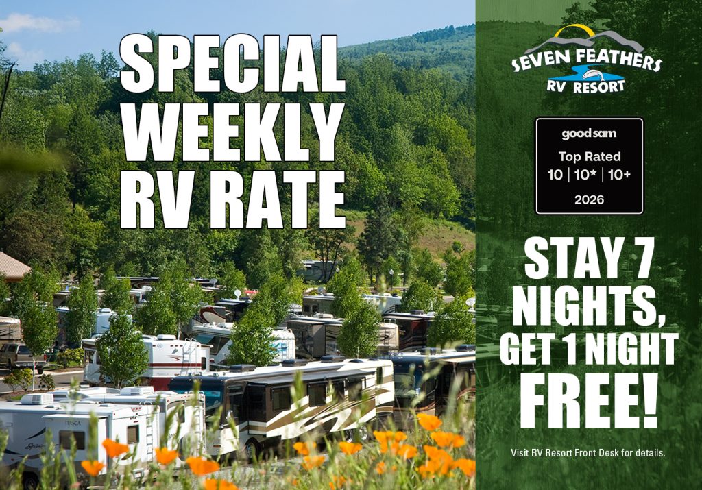 Promotions – Seven Feathers RV Resort